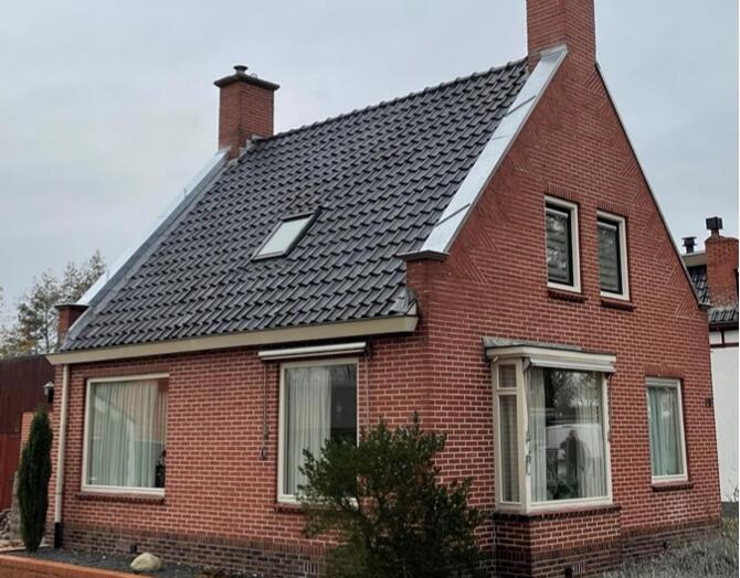 Zinken dekkers op rollaag. - Plooij installatietechniek